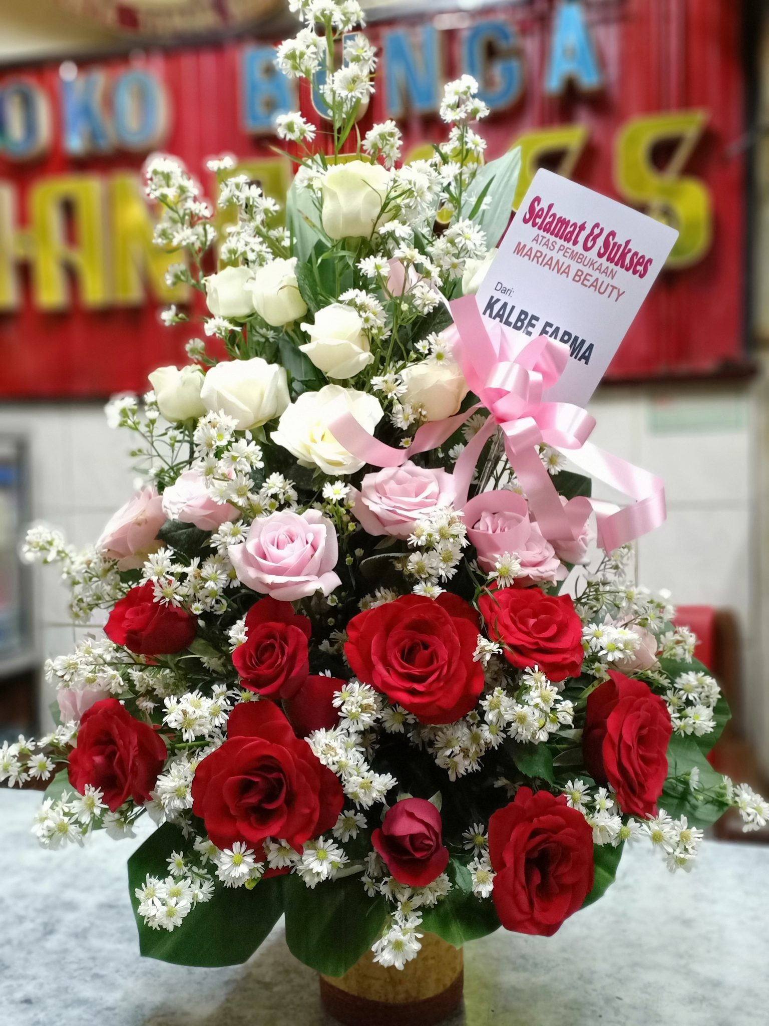 Bunga Bouquet Meja 11 – Toko Bunga Bandung, Florist Bandung