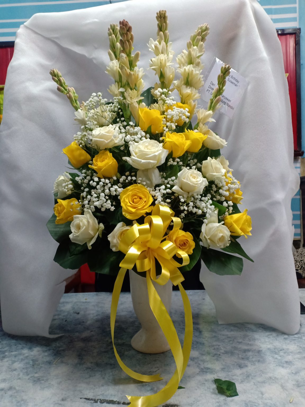 Bunga Bouquet Meja 09 – Toko Bunga Bandung, Florist Bandung